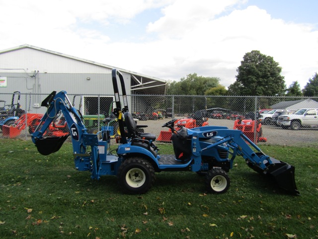 LS MT125 4WD Tractor with Loader and Backhoe | neatvsales.com ...