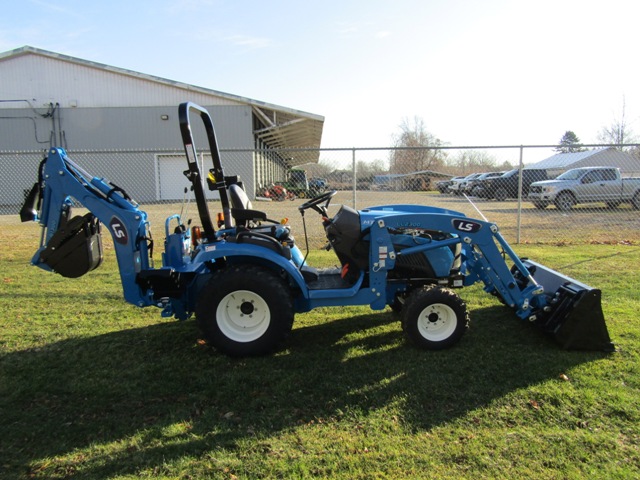 LS MT225S 4WD Tractor with Loader and Backhoe with Thumb | neatvsales ...